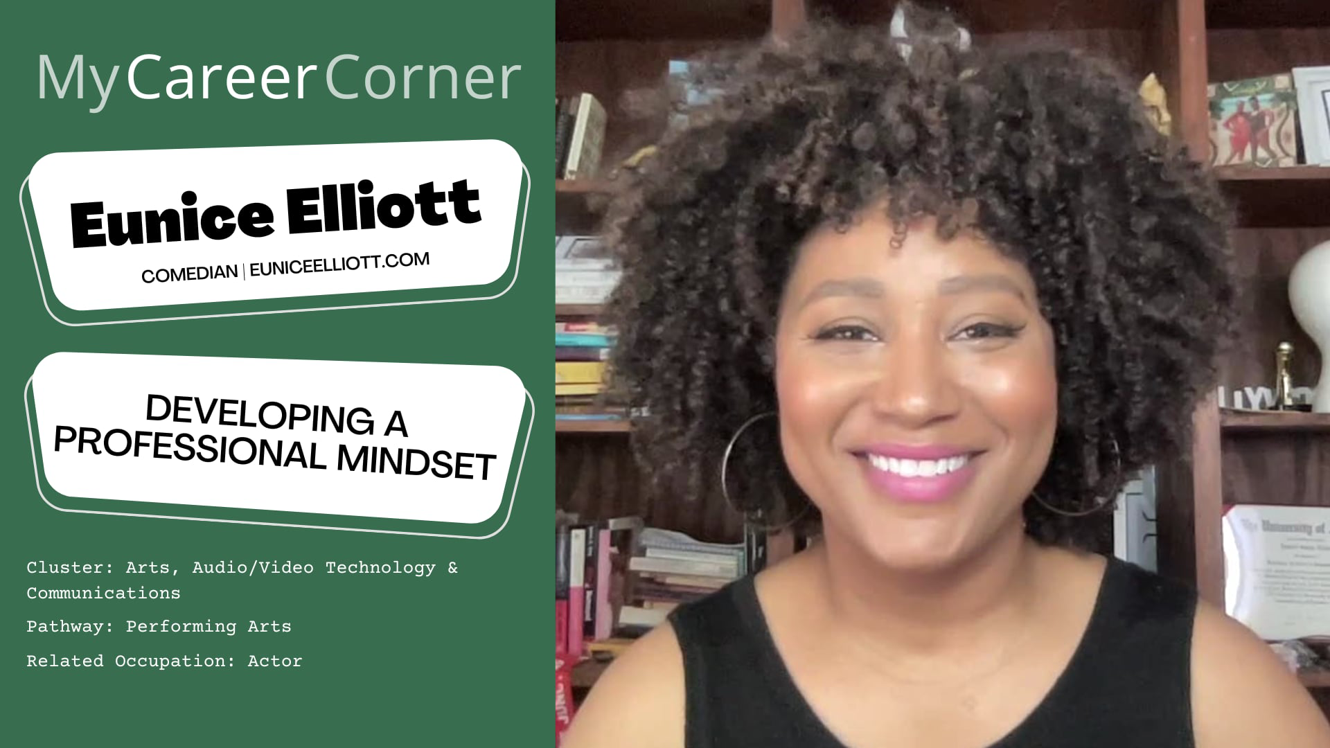 Developing a Professional Mindset with Eunice Elliott | SUNNYSIDE